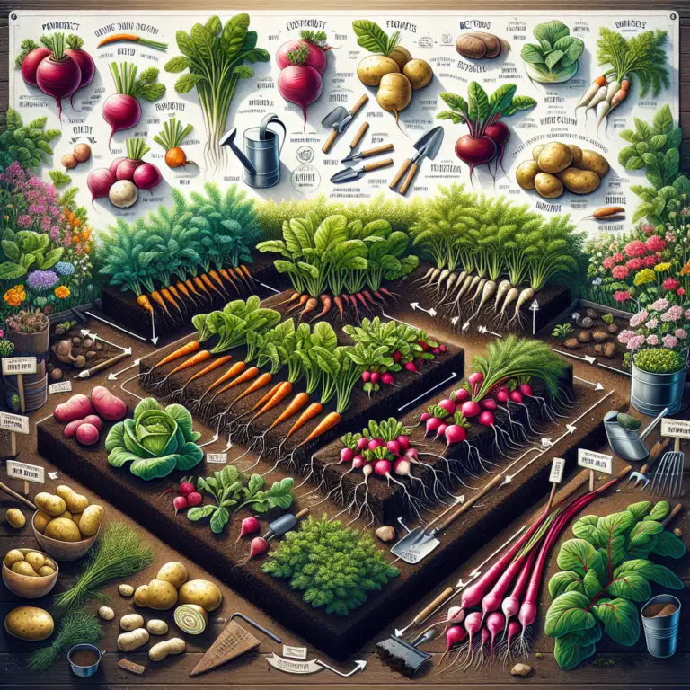 Growing Root Vegetables: Tips for Underground Crops - Flowers & Plants