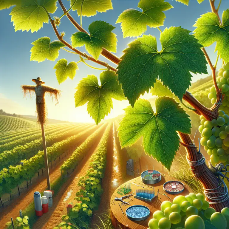 Preventing Grape Leaf Skeletonizer on Vineyards - Flowers & Plants