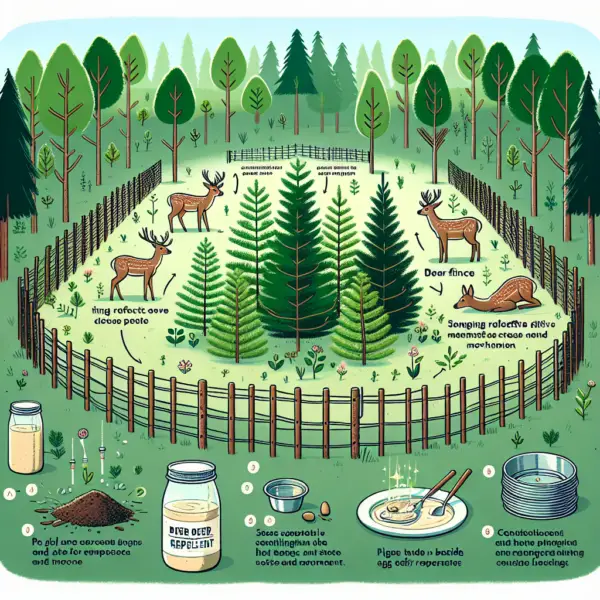How to Stop Deer from Damaging Young Saplings - Flowers & Plants